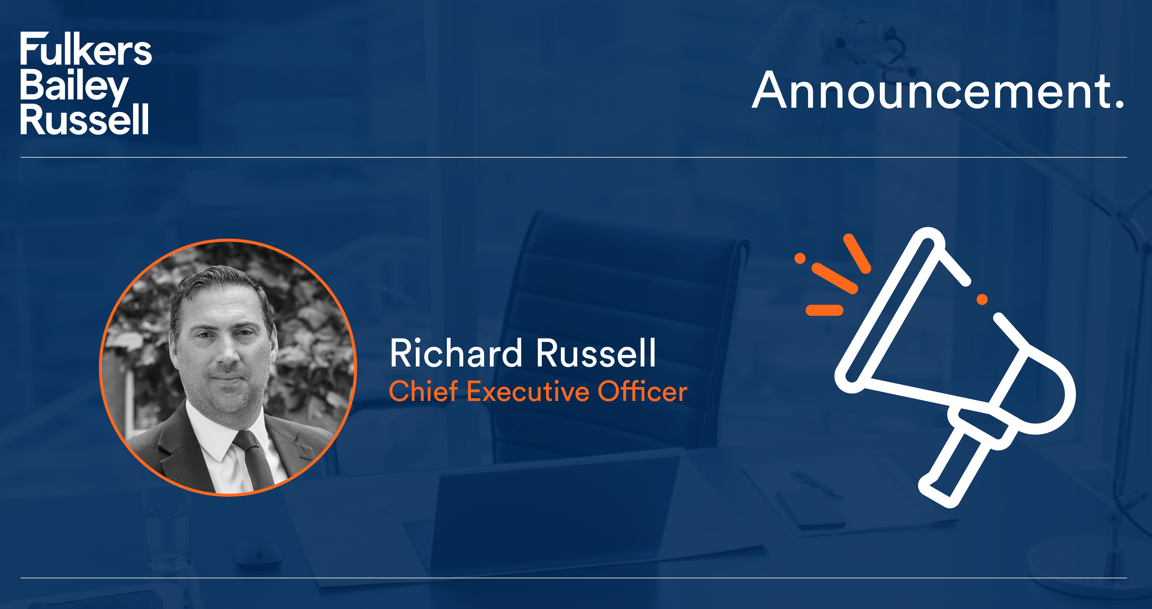 Appointment of new CEO at Fulkers Bailey Russell » Fulkers Bailey Russell