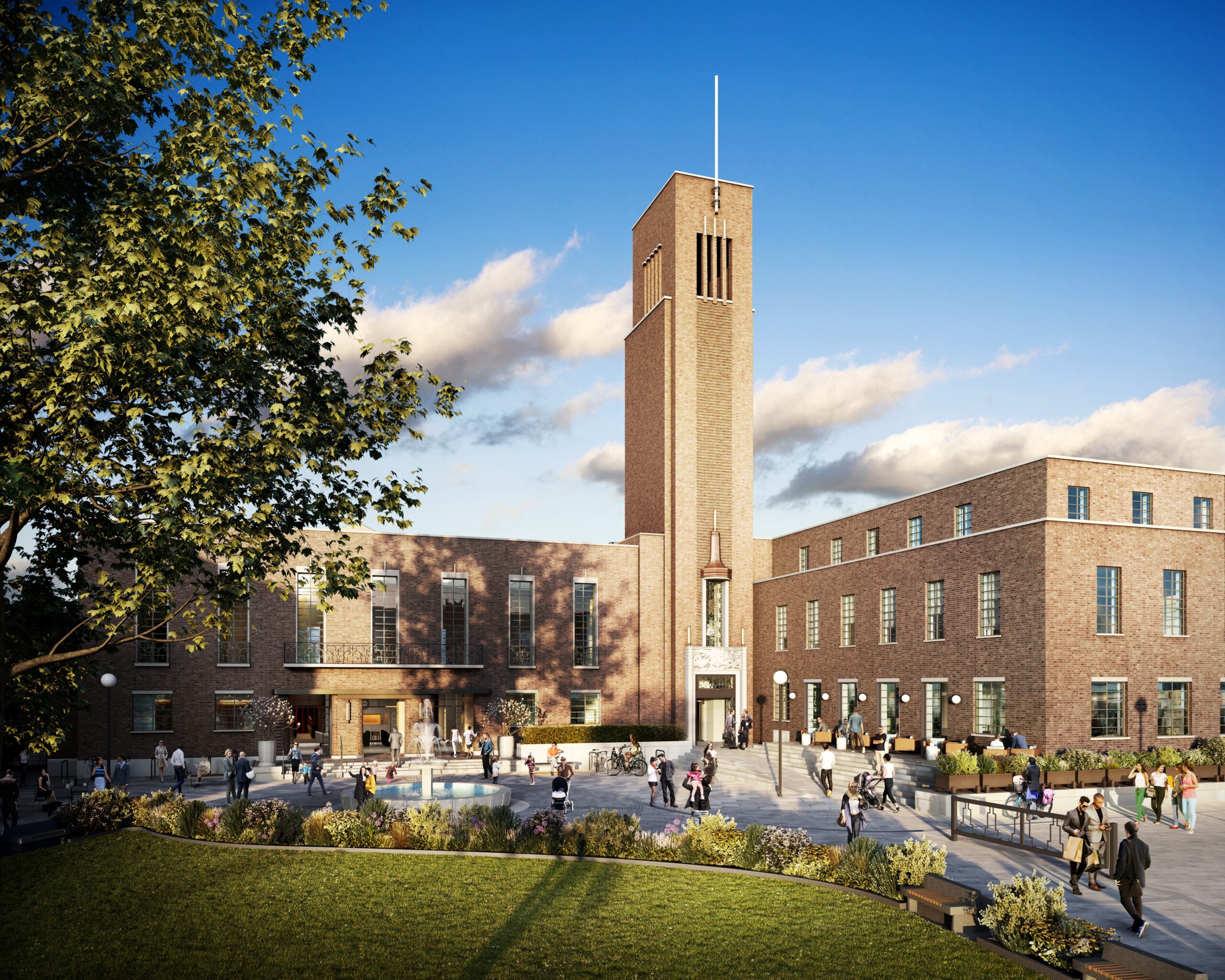Hornsey Town Hall Features in Building Magazine » Fulkers Bailey Russell